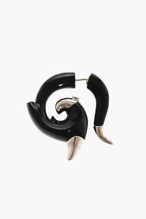 Dsquared2 Metal and Resin FLAMES Single Earring size Unica