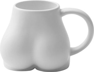 Generic Keramik Kopftasse | Neuheit Arsch Kaffeetasse | Keramik Teetasse Hip 300ml | Lustige Tasse La del Fia, Tassen für Erwachsene, Kinder