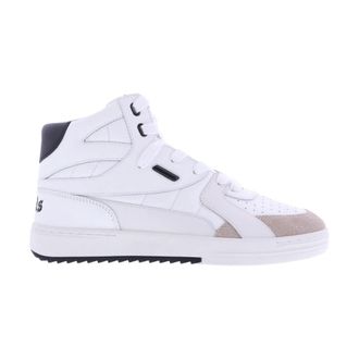 Palm Angels Universit&auml;t Mid Sneaker in Wei&szlig; - - Shoes - Herren - Wei&szlig; - 42 EU