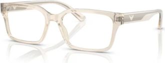 Emporio Armani unisex, Accessoires, Gris, Taille: 53 MM Ea3244 Eyeglasses