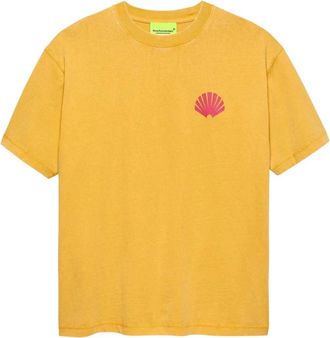 New Amsterdam Surf Association Homme, Tops, Jaune, Taille: L T-shirt ras du cou