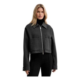 Nanushka &Uuml;bergangsjacke - - Jackets - Damen - Grau - L