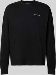 Pegador Oversized Sweatshirt mit Logo-Stitching Modell Rusk