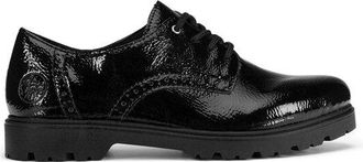 Rieker Oxford Schuhe 45502-00 Schwarz
