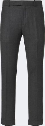 Polo Ralph Lauren Pantalon droit en laine m&eacute;lang&eacute;e