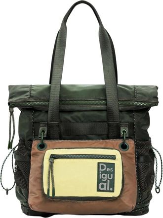Desigual Femme, Sacs, Vert, Taille: ONE Size Voyager Backpack