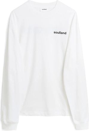 Soulland Homme, Tops, Blanc, Taille: 2Xs/Xs Derek Top &agrave; manches longues