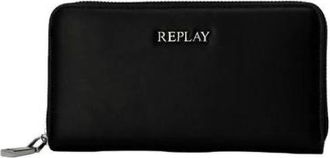 Replay Femme, Accessoires, Noir, Taille: ONE Size Zip Around Wallet