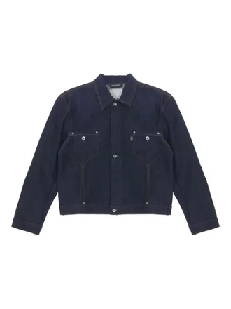 Ymc You Must Create veste Loft en jean - Bleu