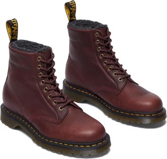 Dr. Martens 1460 DM31873600, Unisex bovver boots,winter boots, Burgundy, 37 EU