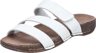 Rieker Femme 61450 Mules, Blanc, 37 EU