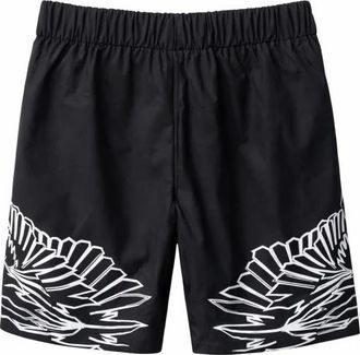Marcelo Burlon Homme, Maillots de bain, Noir, Taille: S Popeline Bermuda