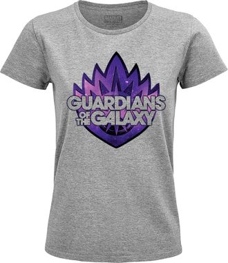 MARVEL Damen WOGUGAMTS159 t Shirt, Grau meliert, Large