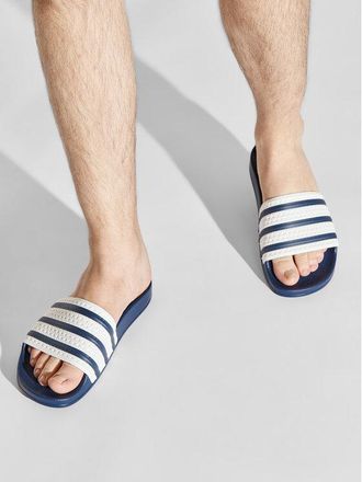 adidas Pantoletten adilette G16220 Wei&szlig;