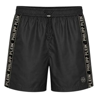 Philipp Plein Short Hosen Crystal - - Swimwear - Herren - Schwarzk - 2XL