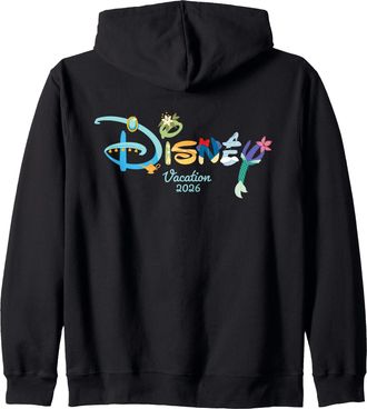 Disney Princess Letters Logo Matching Disney Vacation 2026 Kapuzenjacke