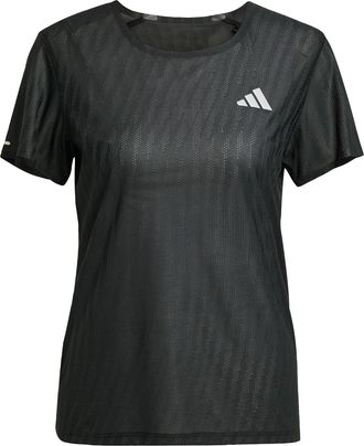adidas Womens Adi365 Running Climacool+ T-Shirt Black/Grey Six M