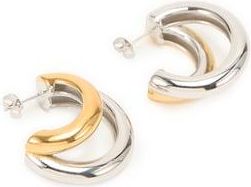 Au Printemps Paris Boucles doreilles double