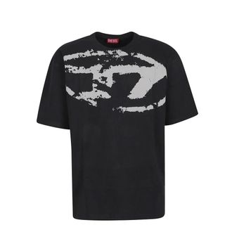 Diesel N14 T-Shirt - - Tops - Herren - Schwarzk - M