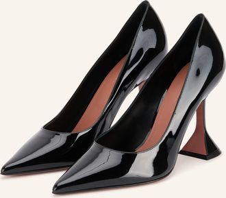 Amina Muaddi Amina Muaddi Lack-Pumps schwarz