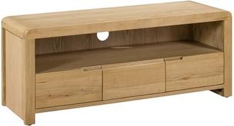 Julian Bowen Curve TV-Möbel, Eiche