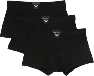 Emporio Armani Homme, Sous-v&ecirc;tements, Noir, Taille: S Pack Boxers Signature GA