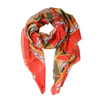Dolce & Gabbana Foulard en Soie Imprim&eacute; - Femme - Accessoires - Multicolore - Taille: ONE Size