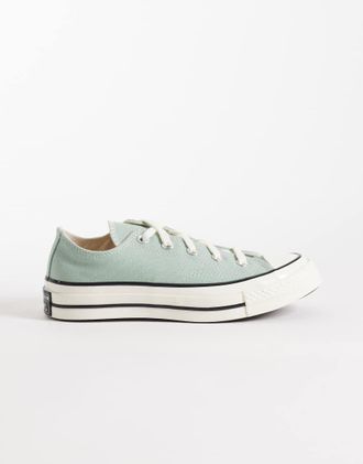 Converse Chuck 70 Ox - Baskets - Vert sauge