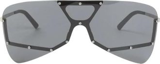 Rick Owens Tower Sonnenbrille - - Accessories - Herren - Grau - ONE SIZE