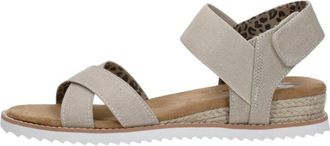 Skechers Femme, Chaussures, Beige, Taille: 40 EU Bobs Desert Kiss - Secret Picnic
