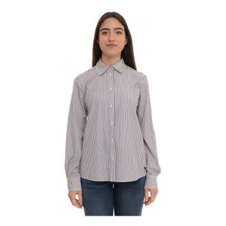 Max Mara Klassisches Baumwollhemd - - Blouses & Shirts - Damen - Blau - S