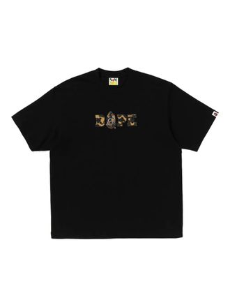 A Bathing Ape t-shirt à imprimé camouflage - Noir