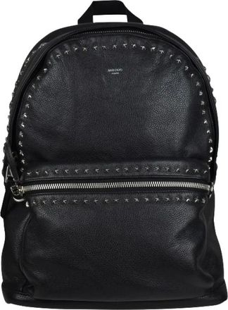 Jimmy Choo London Homme, Sacs, Noir, Taille: ONE Size Cuir