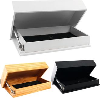 Generic Wandregale - schwebender Organizer aus Holz, geheimes Aufbewahrungsregal f&uuml;r die K&uuml;che, Fotorahmen, B&uuml;cher, Dekoration, Ornamente, Parf&uuml;m, Pflanzen, W