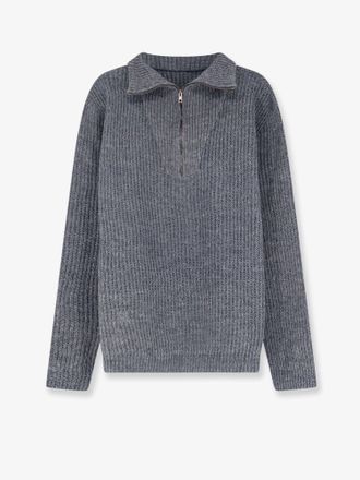Maison Margiela Ribbed linen and wool blend sweater - MAISON MARGIELA - gender_Man