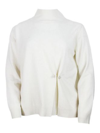Fabiana Filippi Pull Col Rond - Blanc