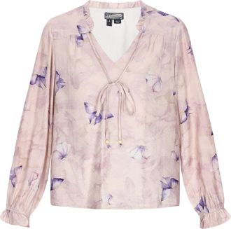 Dreimaster Dreimaster Bluse Frauen lila