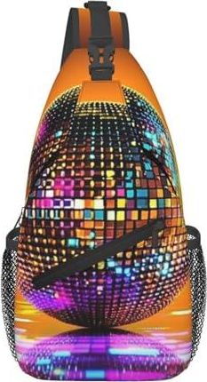 Generic Sac &agrave; bandouli&egrave;re de voyage avec lumi&egrave;res &eacute;tincelantes et couleur pour homme, sac &agrave; dos de randonn&eacute;e