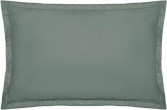 Atmosphera Atmosphera - Taie doreiller en Coton - Vert céladon 50x70 cm