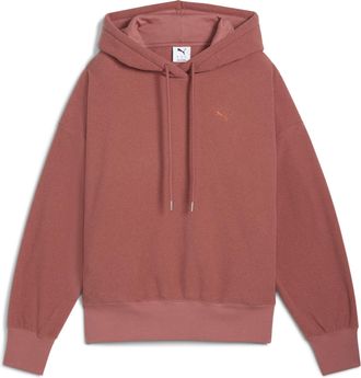 Puma Damen HER Oversized Winterized Hoodie M, Exotic Red