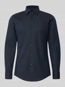 HUGO BOSS Slim Fit Businesshemd aus Baumwoll-Mix Modell HANK