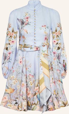 Zimmermann Leinenkleid Rebellion blau