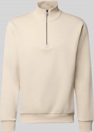 Jack & Jones Regular Fit Sweatshirt mit Troyer-Kragen Modell Bradley