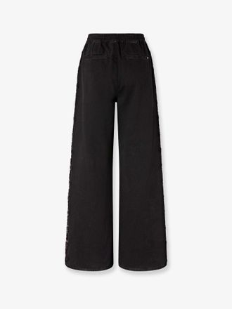 Pinko Womens Trousers Black Cotton