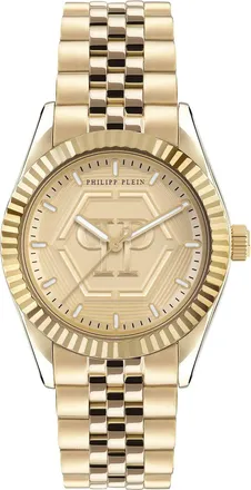 Philipp Plein Uhr - Quarz-Analoguhr Date Superlative - Gr. unisize - in Gold - f&uuml;r Damen