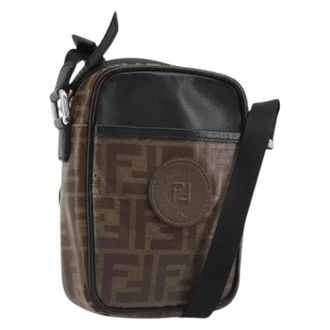 Fendi Pre-owned Vintage Zucca Schultertasche - - Pre-owned - Damen - Braun - ONE SIZE