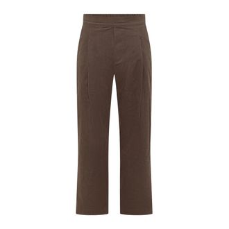 A Paper Kid Gabardine Hose - - Trousers - Herren - Braun - L