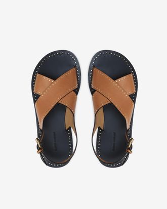 Isabel Marant Sandales Jane - Femme - Naturel - Taille41 - Isabel Marant