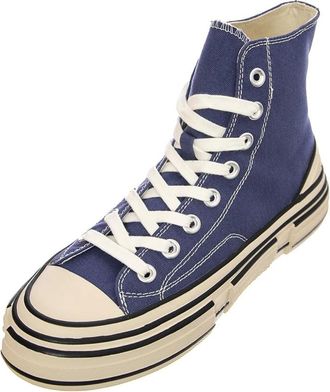 Jeffrey Campbell Femme, Chaussures, Bleu, Taille: 37 EU Chaussures montantes &agrave; lacets