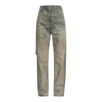 Diesel Femme, Jeans, Gris, Taille: W30 Jeans droits